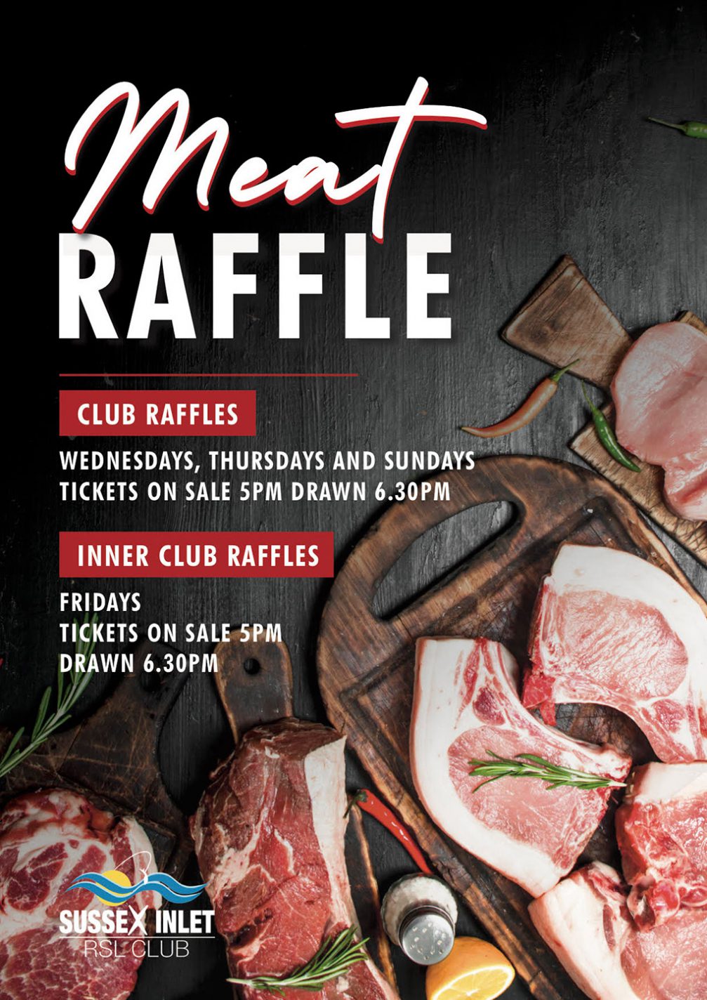 Meat Raffle - Sussex RSL